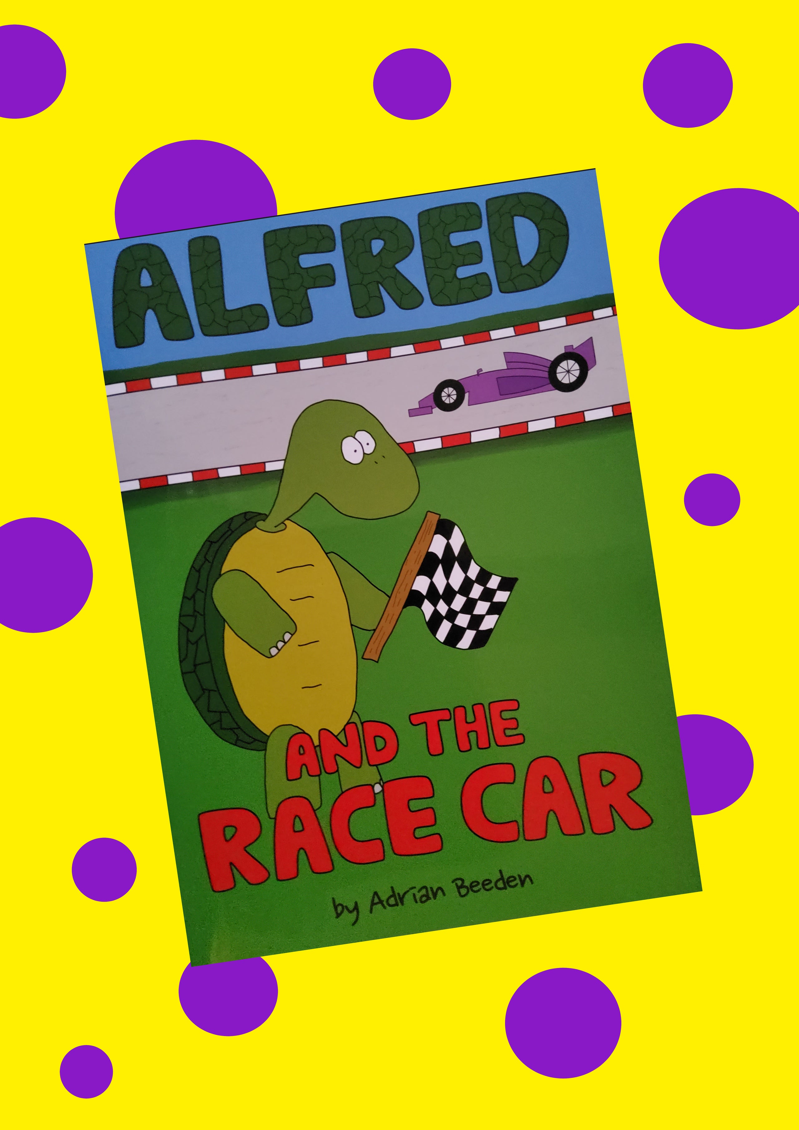 Alfred and the Race Car | Adrian Beeden Books